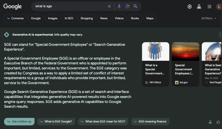 Search Generative Experience: The future of Google Search • Resolute PR
